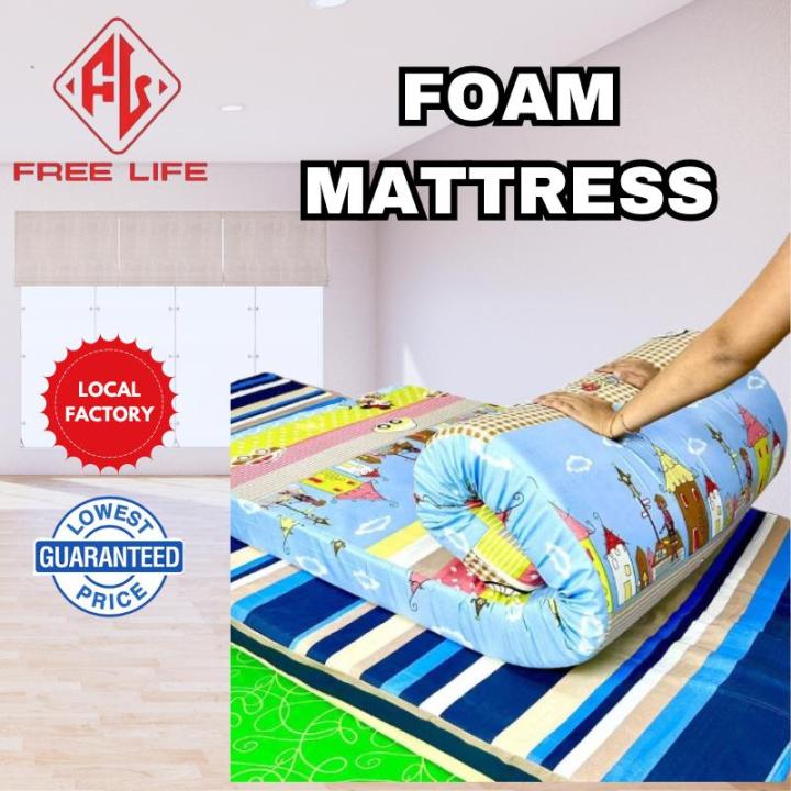 Original Local Foam Mattress with Free Zipperred Foam Cover In ...