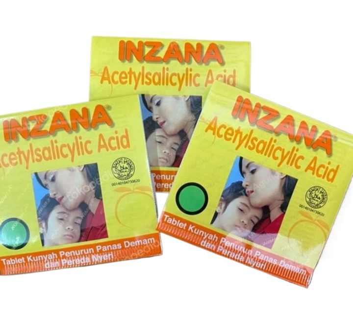 INZANA Tablet penurun panas Obat Demam Anak | Lazada Indonesia