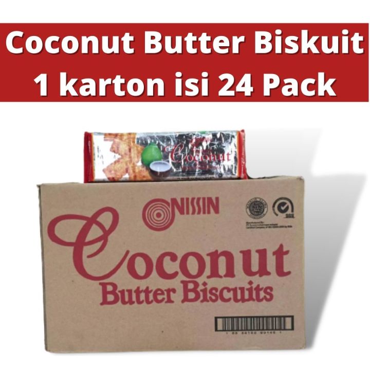 Biskuit Nissin Butter Coconut 1 Karton | Lazada Indonesia