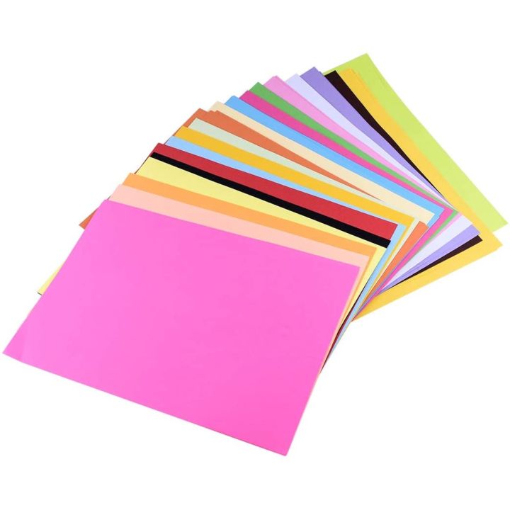 (SAP) 250 Sheets Long Short A4 Colored Paper Color Paper DIY Multi ...