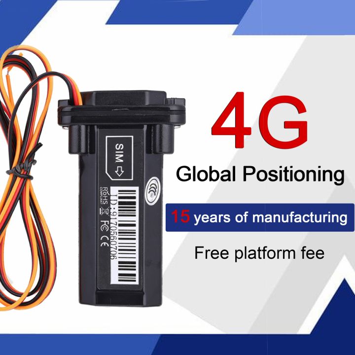 ST901 Mini GPS Locator GPS Tracker 4G Sim Card Network 4PIN Cable with ...