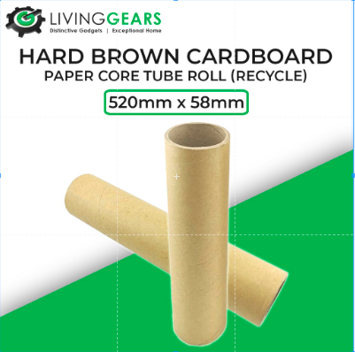Hard Brown Cardboard Paper Core Tube Roll (Recycle) 1PC | Lazada