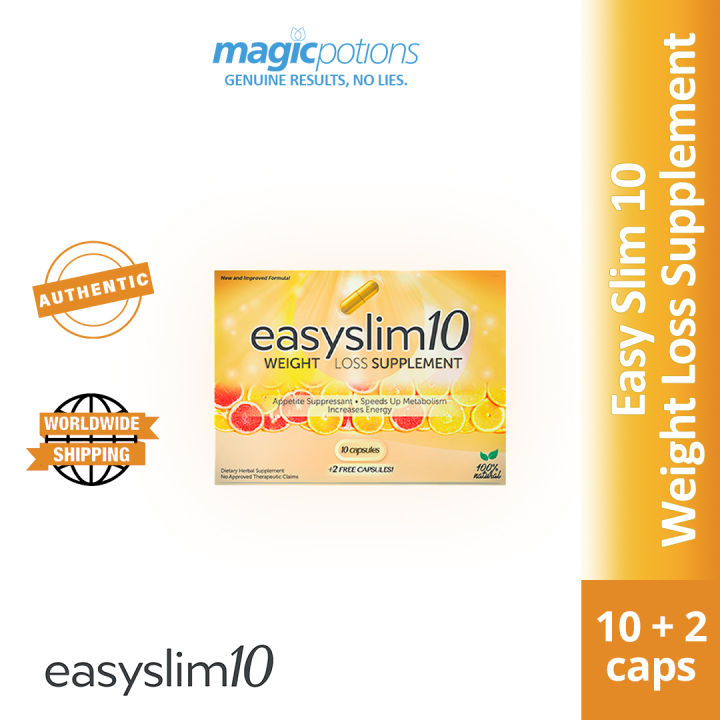 EasySLIM 10 Weight Loss Capsules- Strong BLISTER PACK | Lazada PH
