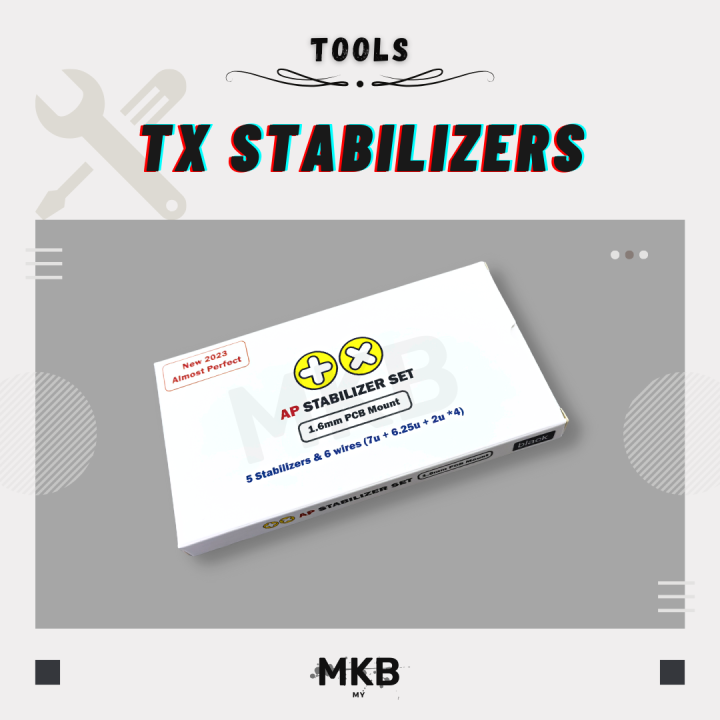 [READY STOCK] TX Stabilizers Set Rev. 3 & Almost Perfect (AP) PCB Mount ...