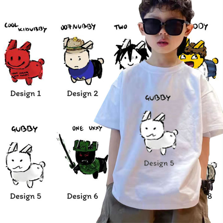 GUBBY Classic Bunny Tee | Clean White Rabbit Kids T-Shirt#minimalkid ...