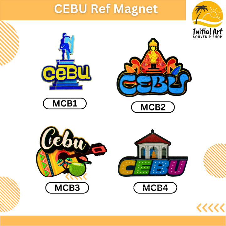 Cebu Wooden Souvenir Ref / Fridge Magnets Pasalubong Tourists Spots ...