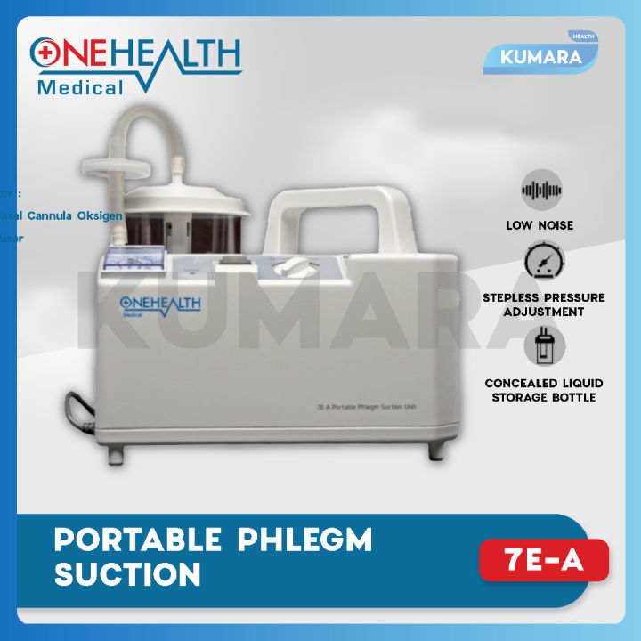 ONEHEALTH - Suction Pump 7E-A / Portable Suction Phlegm Adult Alat ...