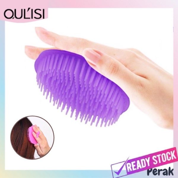 OULISI. Hair Brush Head Massage Shampoo Comb Scalp Sikat Rambut Bulat ...