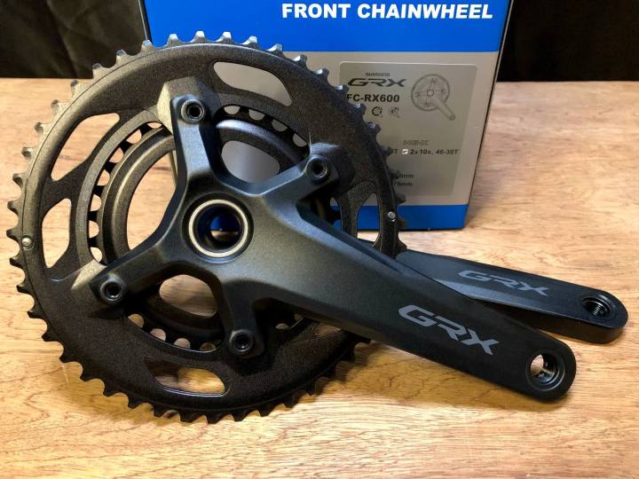 Shimano GRX FC-RX600 46/30T 170mm 10spd (w/o BB) Crankset (100% Original) | Lazada PH
