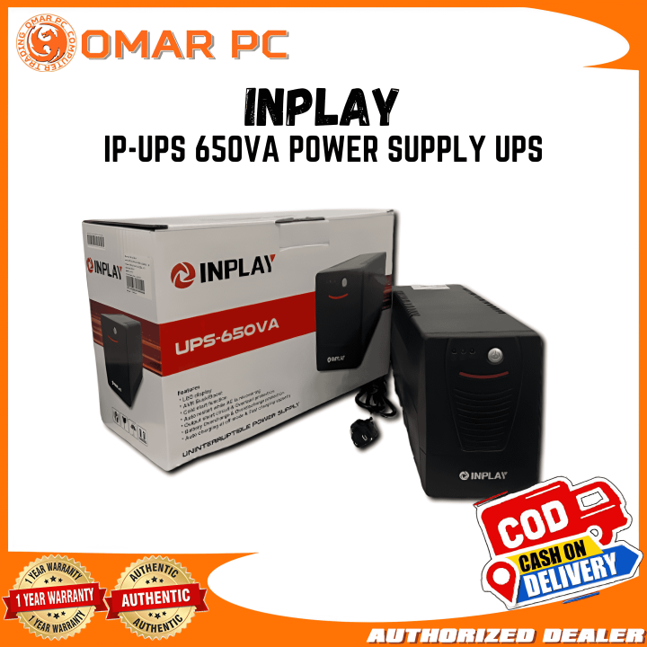 INPLAY IP-UPS POWER SUPPLY UPS | Lazada PH