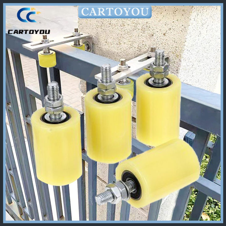 Steel Flat Nylon Roller Bearing Nylon roller guide wheel Sliding roller ...