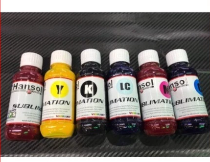 Hansol Sublimation Ink Vibrant 100ml C/M/Y/K and LM/LC / per pc ...