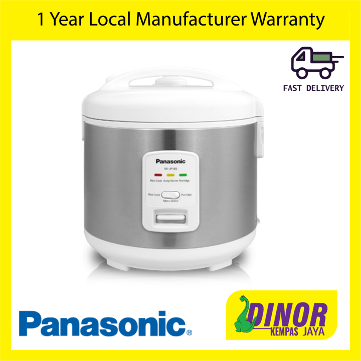 Panasonic 1.8L Mechanical Jar Rice Cooker SR-JP185SSK/TSK/WSK | Lazada