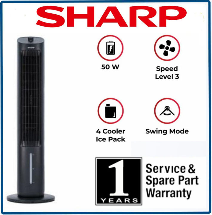 AIR COOLER TOWER SHARP PJ-R34TY-B Penyejuk Ruangan - 4 liter | Lazada ...