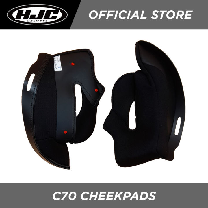HJC Cheek Pad C70 Small/Large; Medium/XL; XXL | Lazada PH