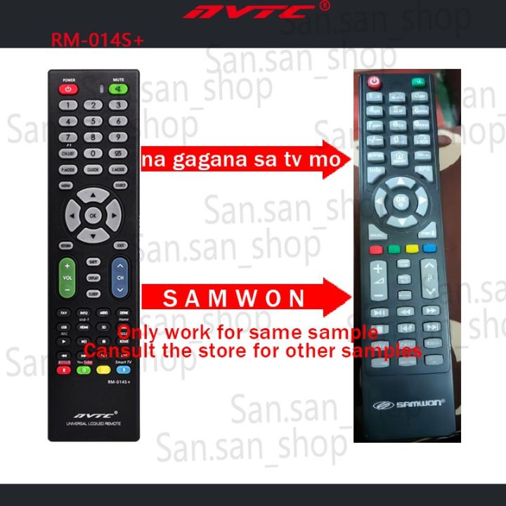 Universal remote control work for SAMWON smart tv remote (universal) na ...