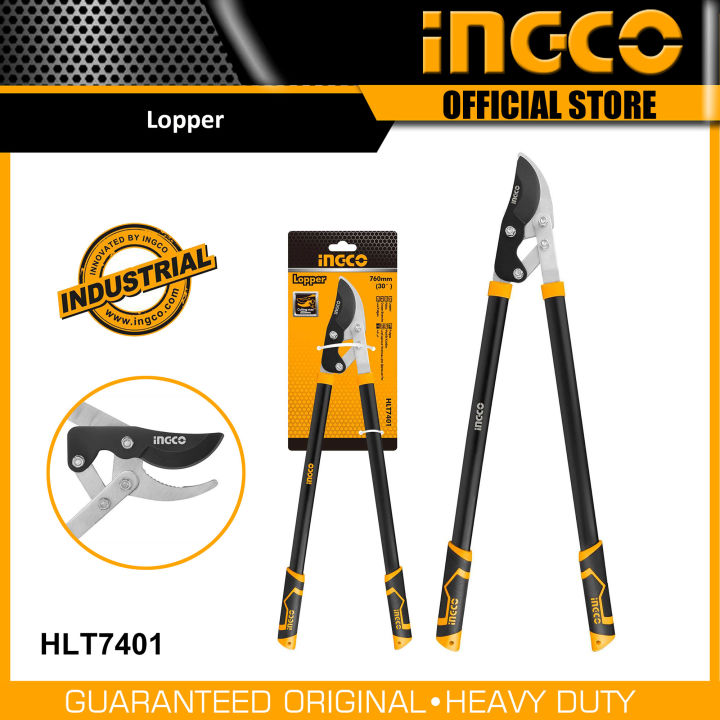INGCO Industrial Lopper 30" Carbon Steel Material for Tree Branch ...
