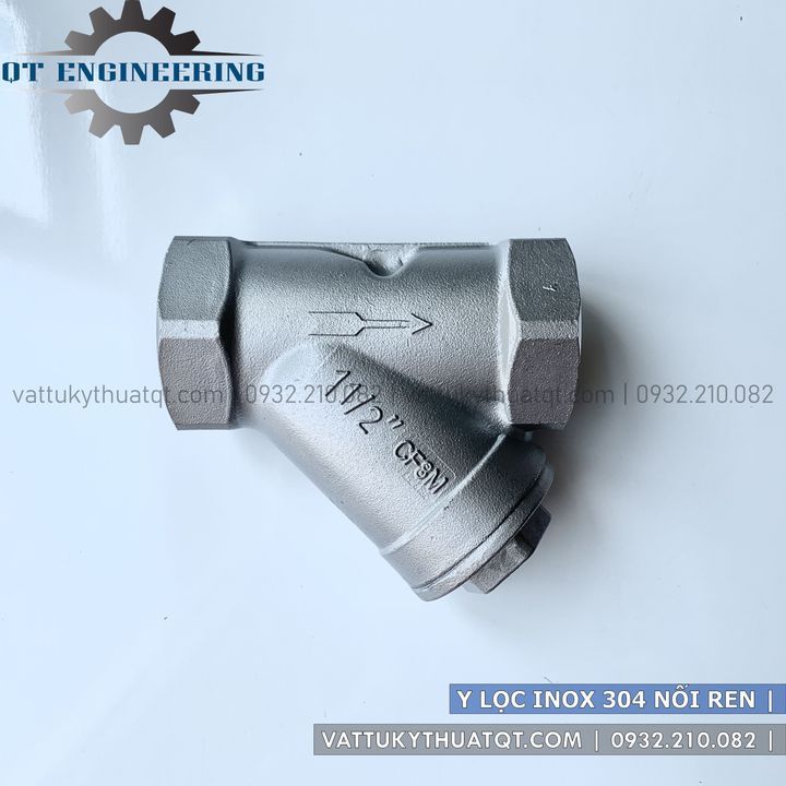 Y Lọc Inox 304 Nối Ren | DN32, DN40 [VATTUKYTHUATQT.COM] | Lazada.vn