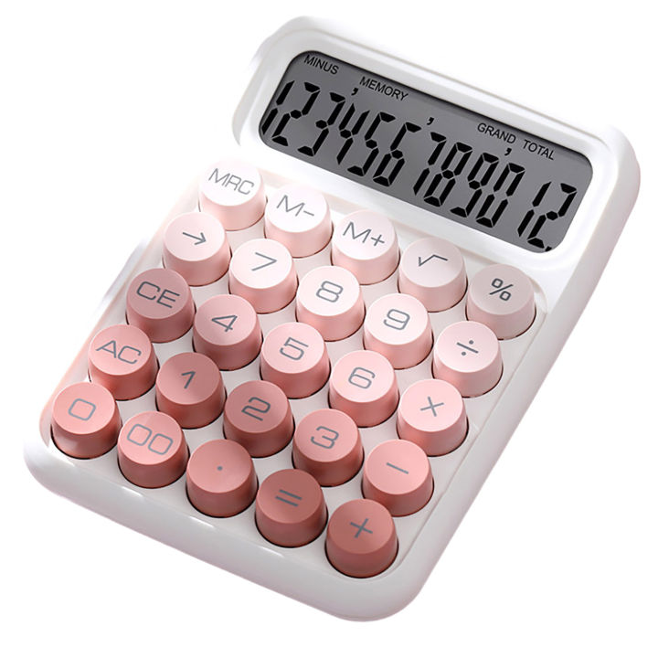 Retro Typewriter Calculator Gradient Color Calculator Vintage Gradient ...