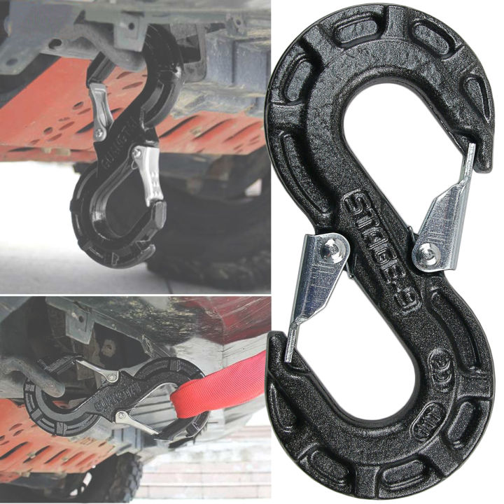 4wd 4x4 S Hook Tow Hook Shackle 8 Ton Off‑Road Vehicle Car Winch ...