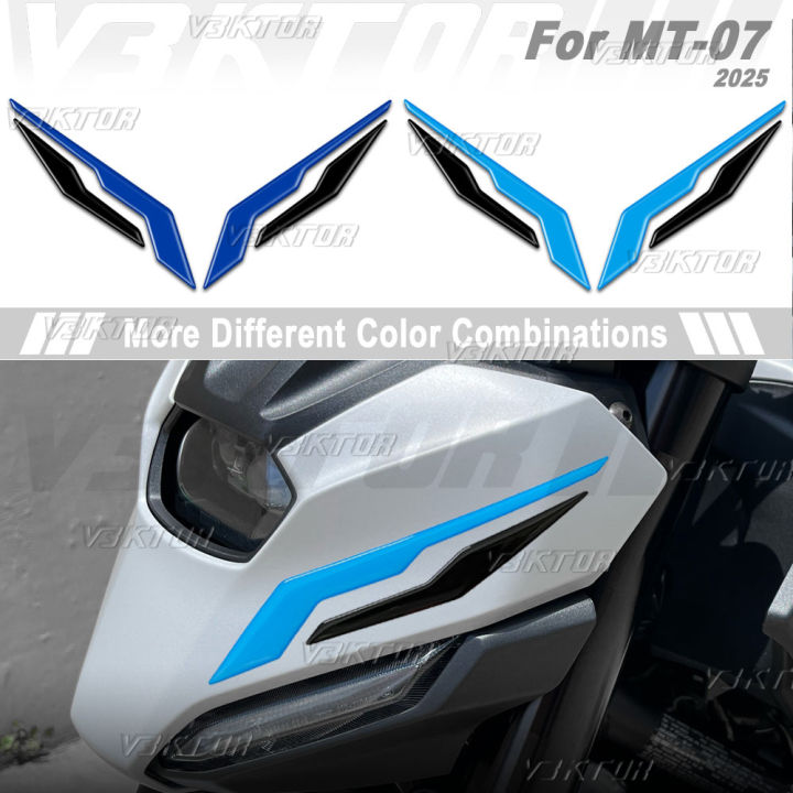 For MT 07 MT07 MT-07 2025 3D Motorcycle Front Fender Decal Sticker Ice ...