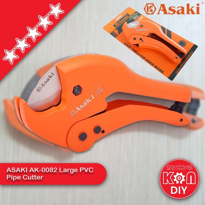 ASAKI HEAVY DUTY PVC PIPE CUTTER 42MM (AK-0082) | ASAKI AK-0082 42MM ...