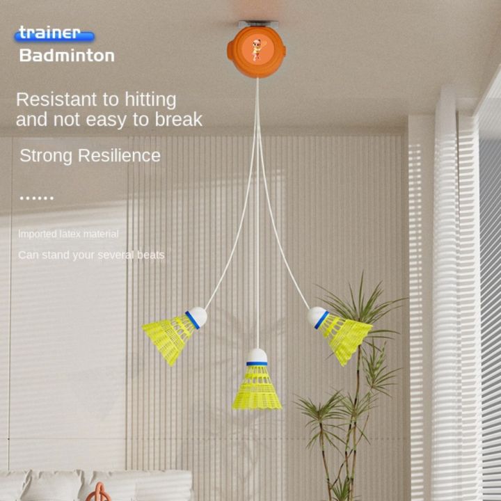 SOULLOV 1 Set Rebound Traininer Badminton Spin Accompanying Practice ...
