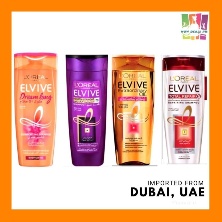 Loreal Paris Elvive Shampoo Only 400ml | Lazada PH