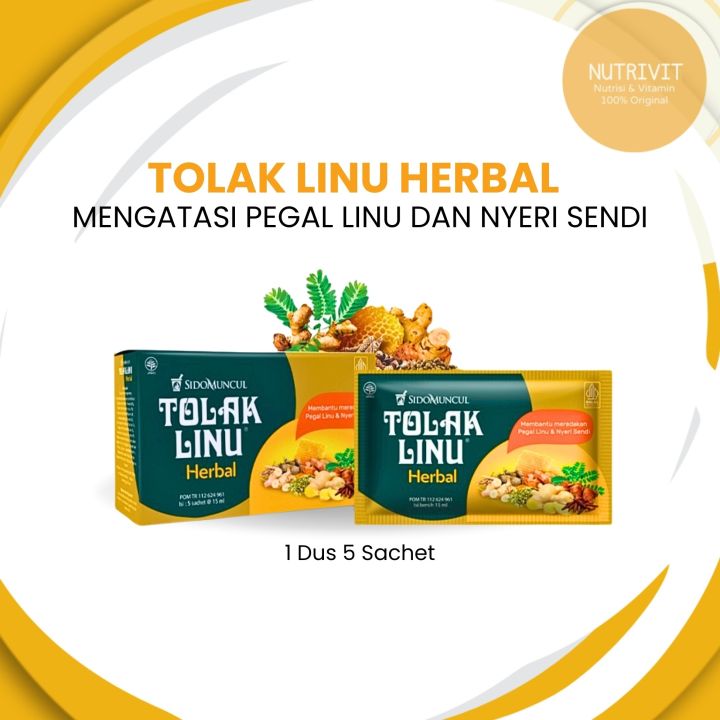 TOLAK LINU CAIR 1 BOX (5 SACHET) | Lazada Indonesia