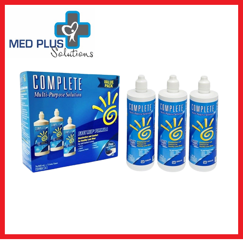 Complete Multi-Purpose Solution For Soft Contact Lenses | Lazada