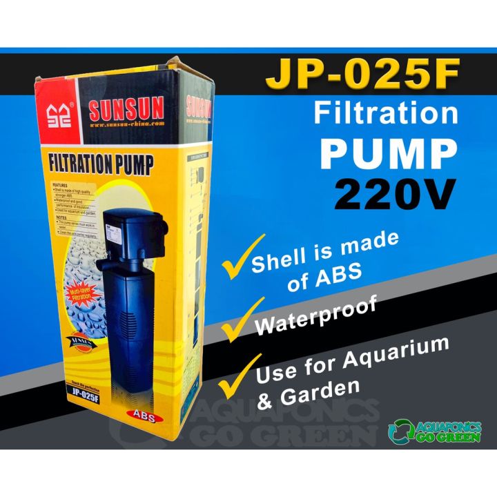 SunSun JP-025F Aquarium Powerhead Water Pump with Internal Filter | Lazada PH