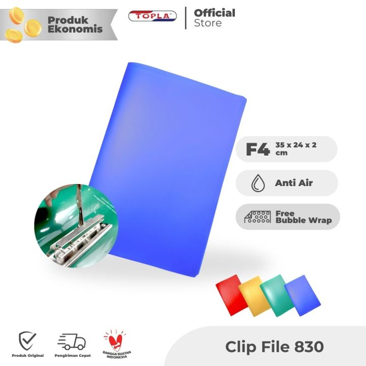 Topla Map Jilid Dokumen F4 / Map Clip File F4 Murah Map Snail Hekter ...
