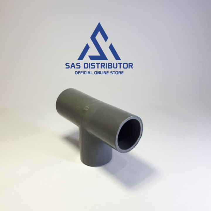 (5 pcs) TEE 1/2" inch AW VOSCAR / Tee 0,5" in / Leter T 1/2" in AW VOSCAR PVC / Sambungan Pipa T ...