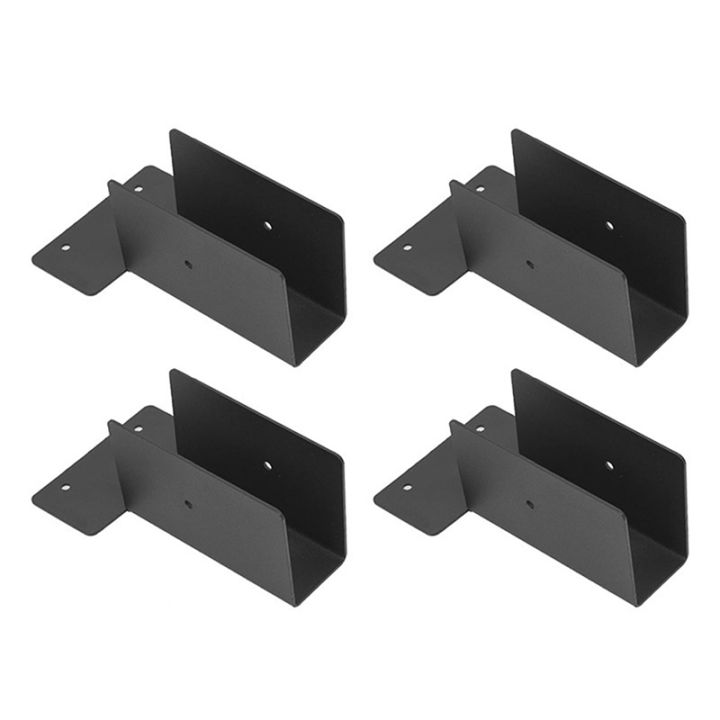 (AMET) Outdoor Pergola Rafter Bracket Joist Hanger Deck Railing Bracket ...