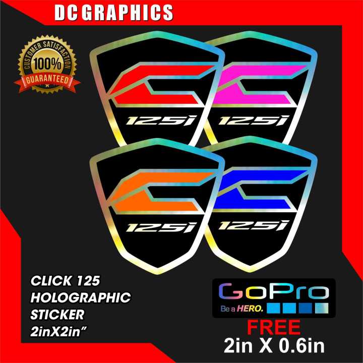 Honda Click 125i Emblem Sticker | Lazada PH
