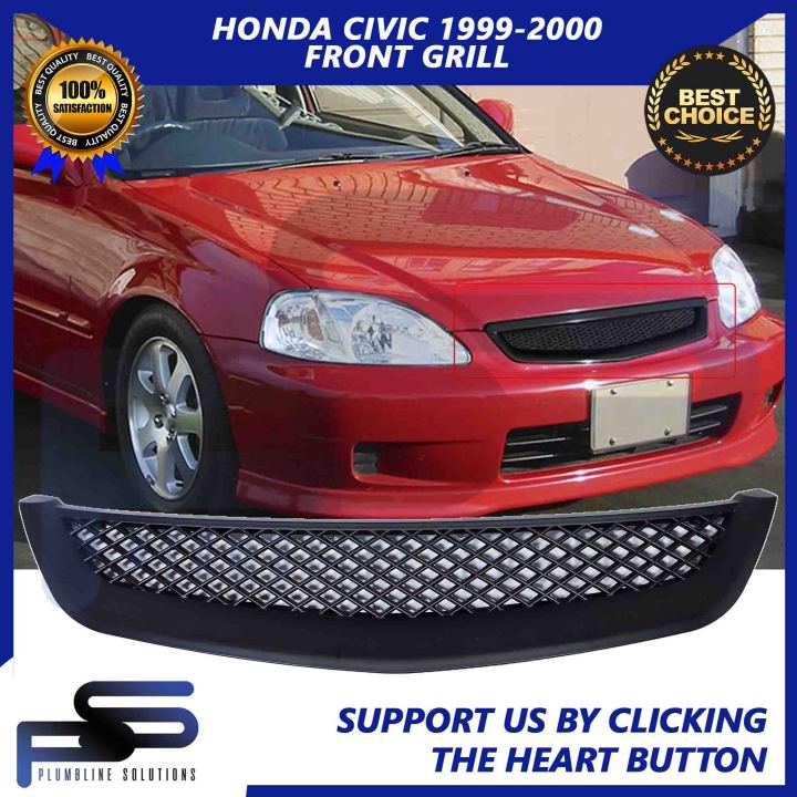 Honda Civic Front Grille / Grill 1999 2000 Year Model / Front Grills ...