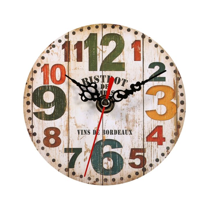 [Kitsmall]【Philippine Stock】 Creative Antique Wall Clock Vintage Style ...