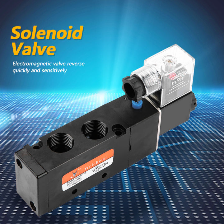 Solenoid Valve Electromagnetic Valve G3/8 Pilot-operated ...