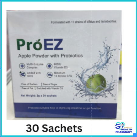NutraDex ProEz Probiotics 2g x 30 sachets (11 strains with Enzymes ...