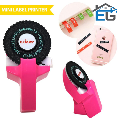 1pcs Label Maker With 2 Roll Tapes For CIDY 3D Label Maker Manual ...