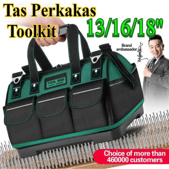 Tool Bag 13 - 20 Inch Kain Oxford Tebal Tas Alat Perkakas Kuat Tas ...