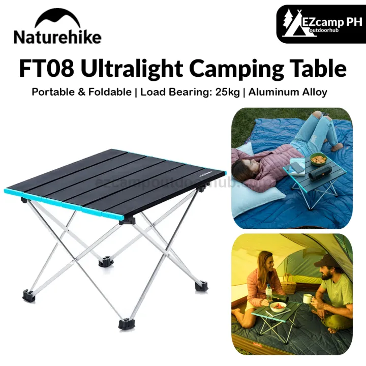 Naturehike FT08 Ultralight Camping Table Portable Folding Outdoor ...