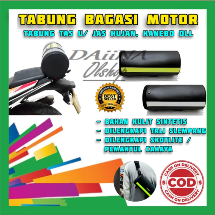 Tas Touring Jumbo / Tas Jas Hujan / Tabung Bagasi Jas Hujan / Asesoris ...
