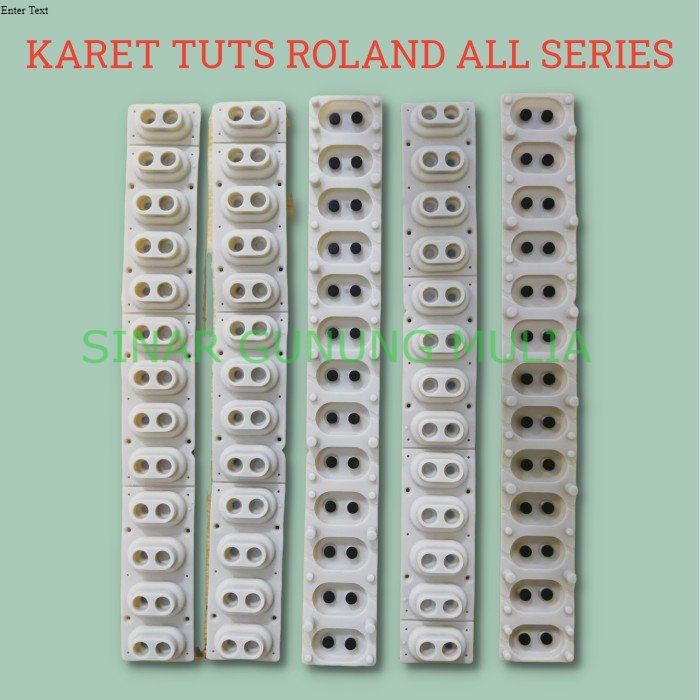 KARET TUTS KEYBOARD ROLAND ALL SERIES SEMUA TIPE RUBBER CONDUCTIVE ori ...