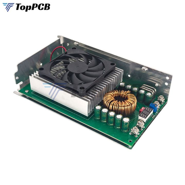 1500W 50A Adjustable Step Down Buck Converter Power Supply DC-DC 25-90V ...