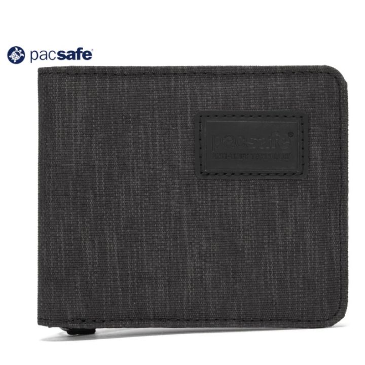 Pacsafe RFIDsafe RFID Blocking Bifold Wallet | Lazada PH