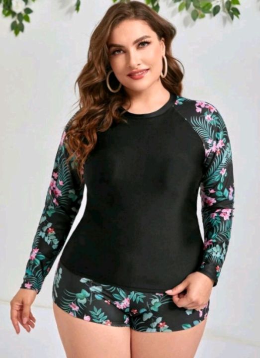 PLUS SIZE PH RASH GUARD [ZAKRA] | Lazada PH
