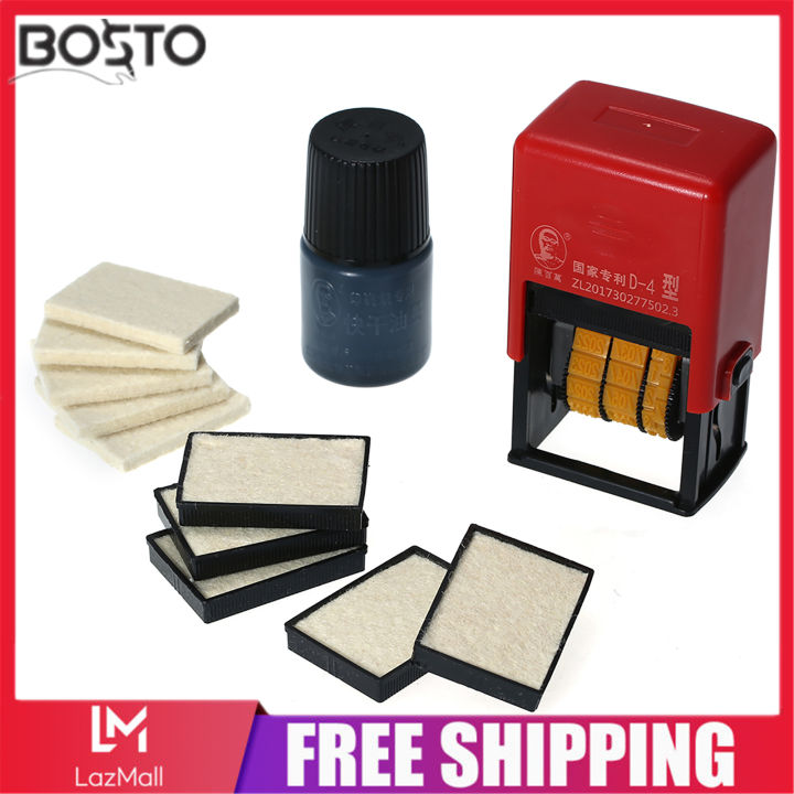 Handheld Portable Date Stamp Printer Quick-Drying Ink Date Printing ...
