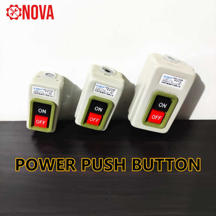 Power Pushbutton BS-211B BS-216B BS230B Non Momentary | Lazada PH