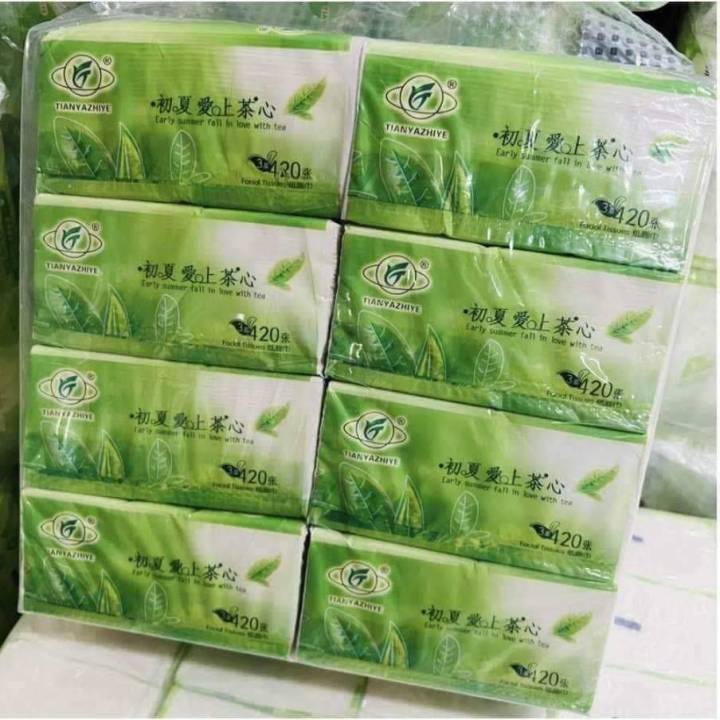 ORGANIC GREEN TEA FACIAL TISSUE | Lazada PH